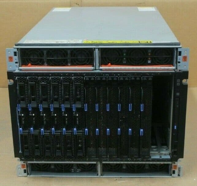 IBM BladeCenter H 8852 Chassis Server System 31R3308 12x Blades HS21 ...