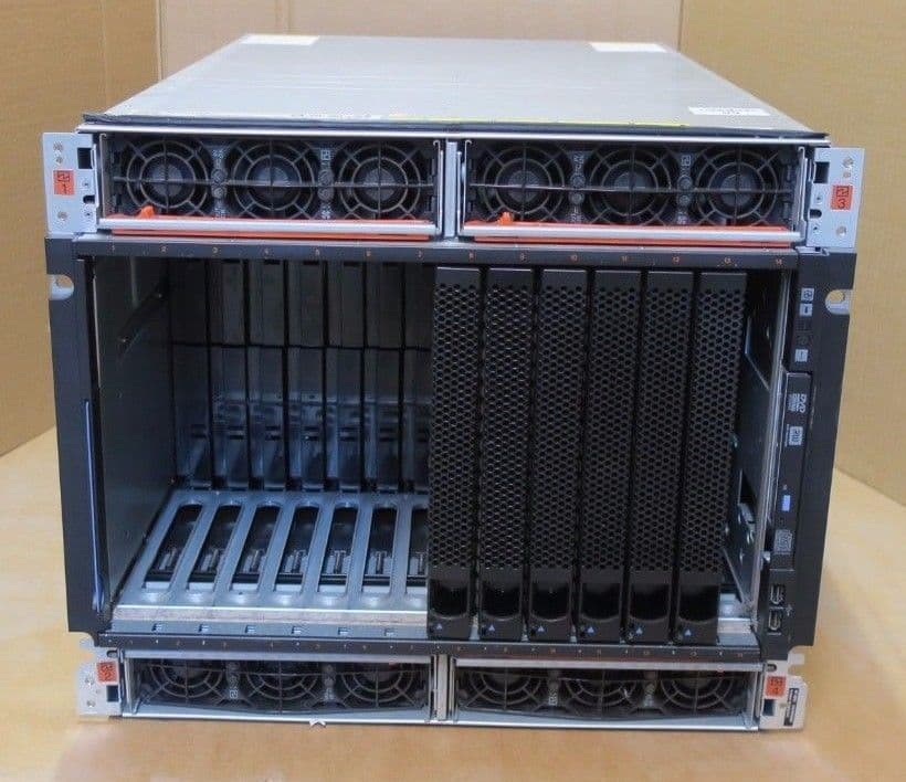 IBM BladeCentre H 8852-4YG 31R3308 14 Blade Slot Chassis 4x 2880W PSU ...