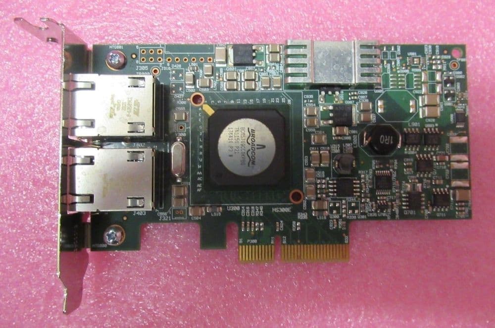 IBM Broadcom 5709 Gigabit Ethernet Adapter PCI-E Network Card 49Y7947 ...