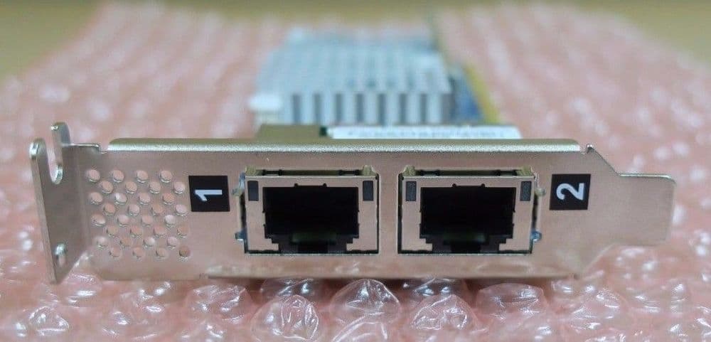 IBM Broadcom NetXtreme II 2-Port 10GBaseT Copper Ethernet Adapter Exlom ...