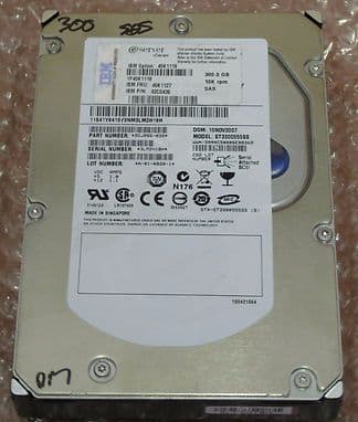 IBM e-Server X-Series 300Gb 3 5" SAS 10K 3Gb/s Hard Drive 42C0436 40K1127