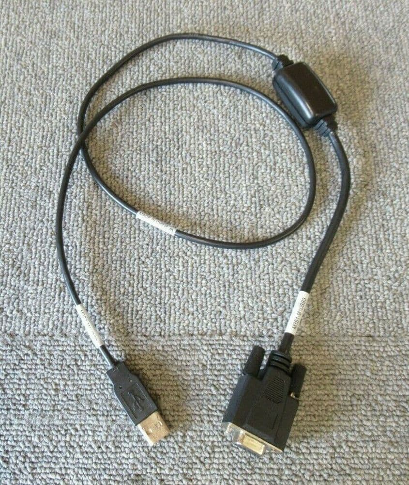 IBM EMC 45W6729 M3S1-M1USB3 USB Type A To DB9 Female Serial Cable 40"