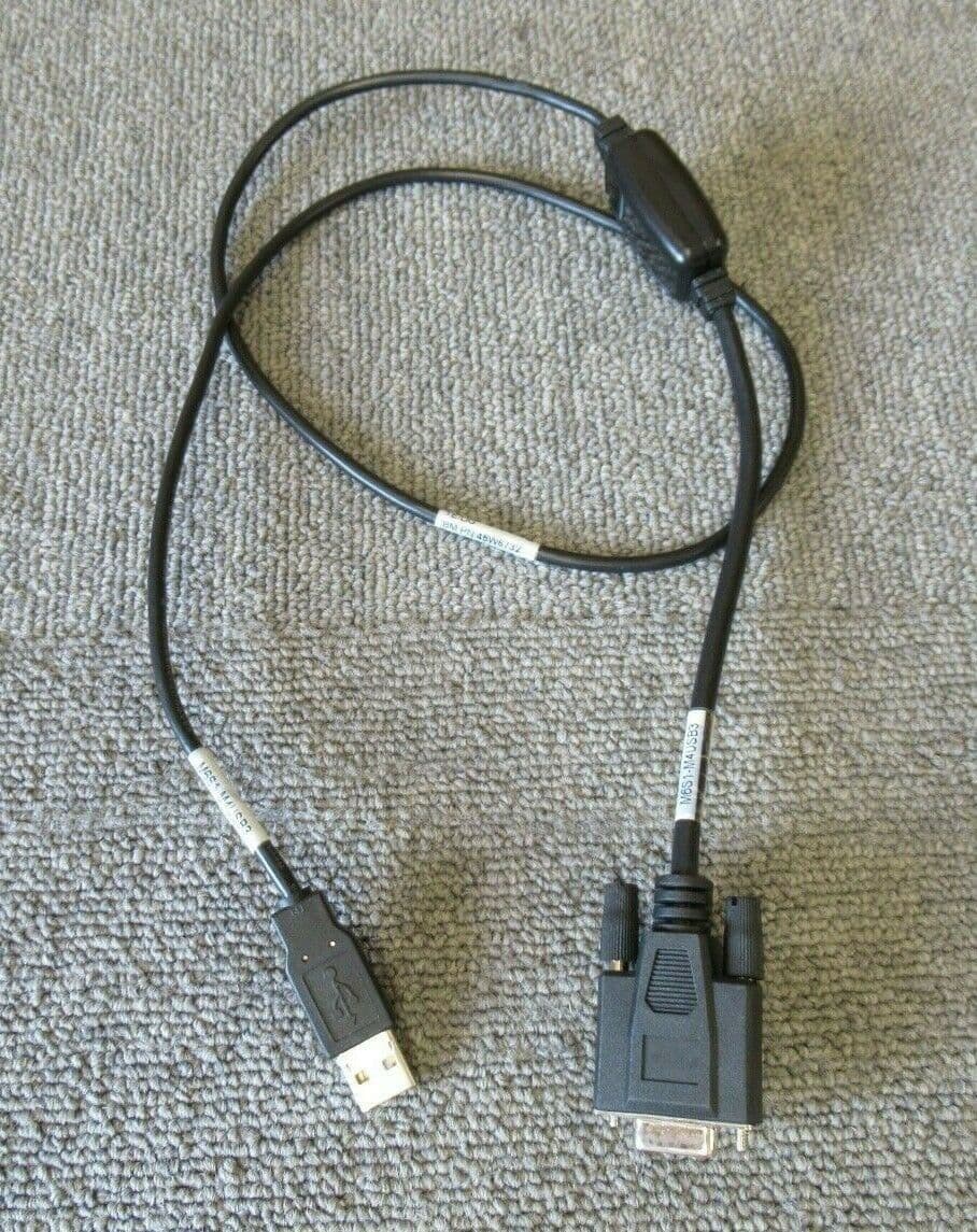 IBM EMC 45W6732 M6S1-M4USB3 USB Type A To DB9 Female Serial Cable 40"