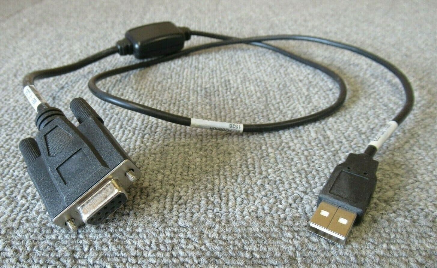 IBM EMC 45W6735 M9S1-M7USB3 USB Type A To DB9 Female Serial Cable 40"
