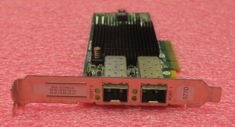 IBM Emulex LPE12002 PCI-E 8Gb Dual Port FC Fibre Channel HBA 10N9824 ...