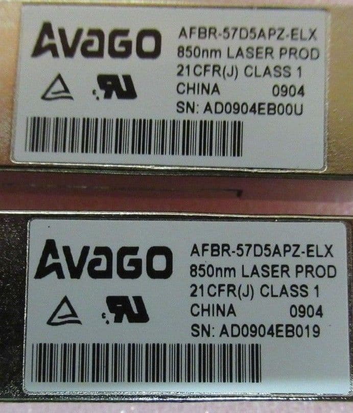 IBM Emulex LPE12002 PCI-E 8Gb Dual Port Fibre Channel HBA 10N9824 2x SFP