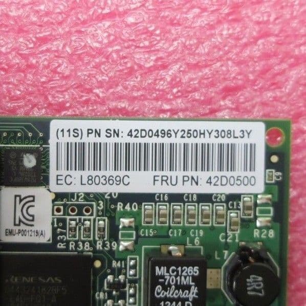 IBM Emulex LPE12002 PCIe Dual Port 8Gb HBA Host Bus Adapter 42D0500 ...
