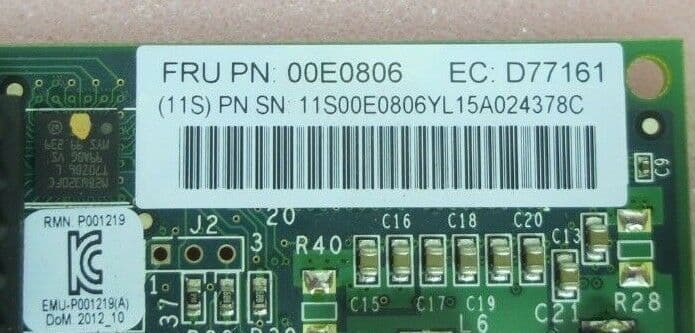 IBM / Emulex LPE12002 PCIe x8 Dual Port 8Gb HBA Host Bus Adapter ...