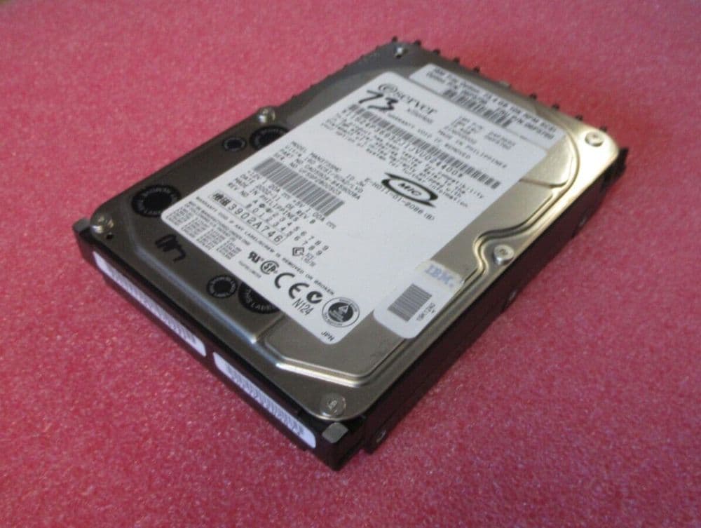 IBM eServer xSeries MAN3735MC 73GB 10K Ultra 160 SCSI HDD CA05904-B45900BA