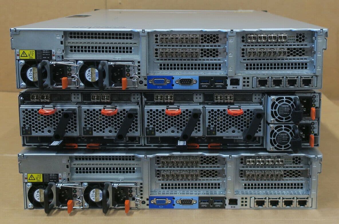 IBM FlashSystem V9000 2x Control Enclosure 9848-AC3 Storage Enclosure ...