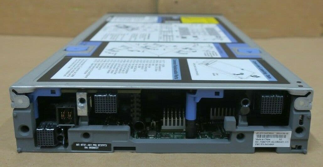 IBM Flex System x240 CTO Compute Node 8737-AC1 2 x heatsinks 10GB Mezz