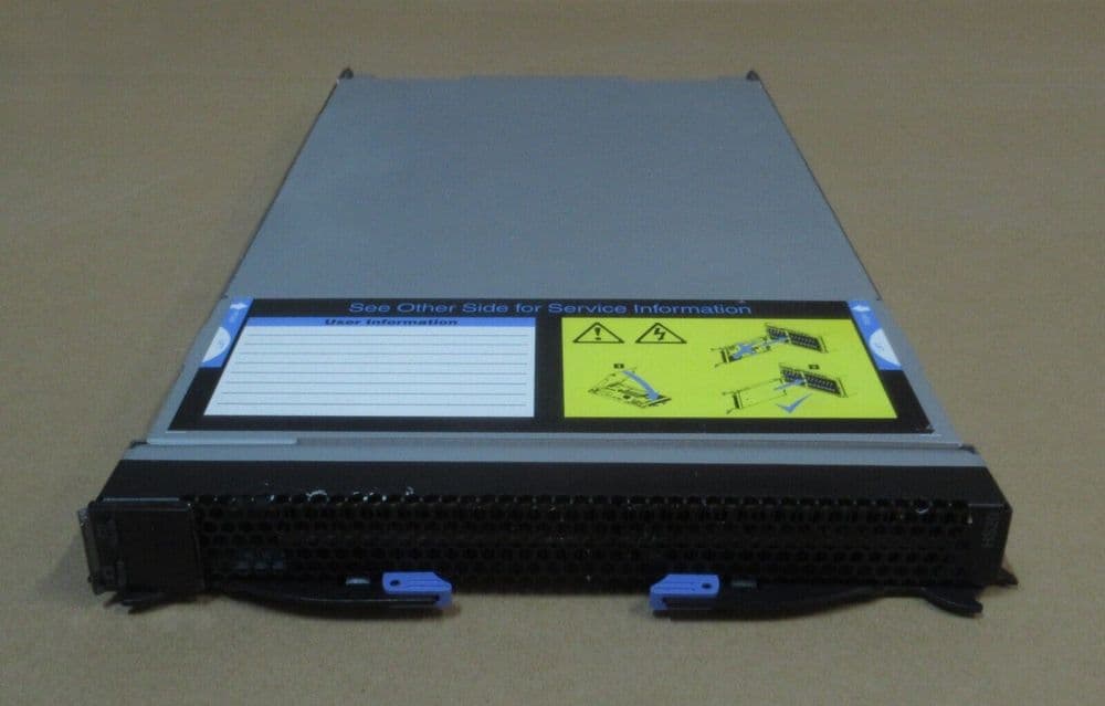 IBM HS20 Blade Server 8843-ZZD 2x Intel Xeon SL8RW 2 80GHz 4GB Ram 2x 2 ...