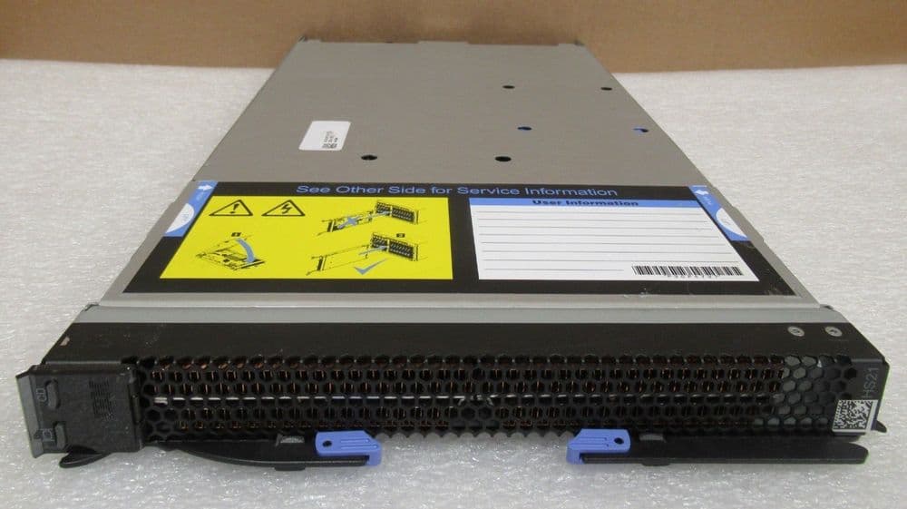 IBM HS21 Blade Server 8853-WJQ 1x Xeon Quad-Core E5430 2 66GHz 4GB Ram