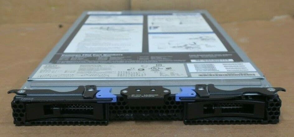 IBM HS22 Blade Server 7870-C6G 2x Six-Core X5675 3 06GHz 48GB Ram 2x 2 ...