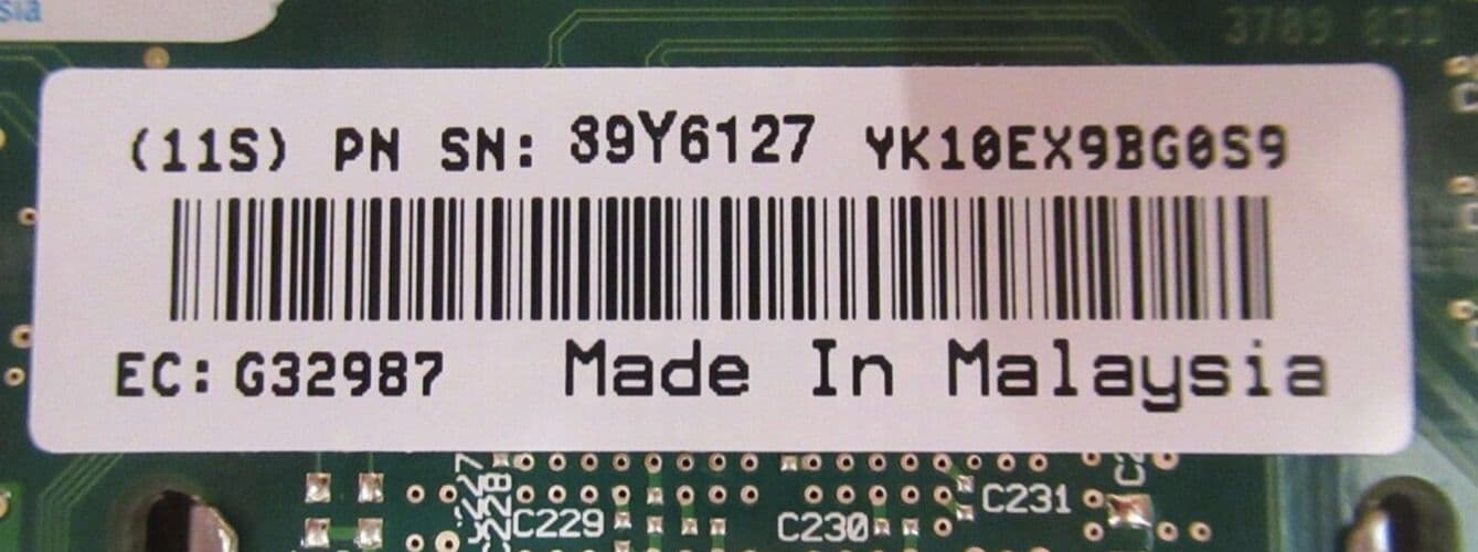 IBM Intel 39Y6127 EXPI9402PT Dual-Ports RJ45 Gigabit PCIe x4 Server ...