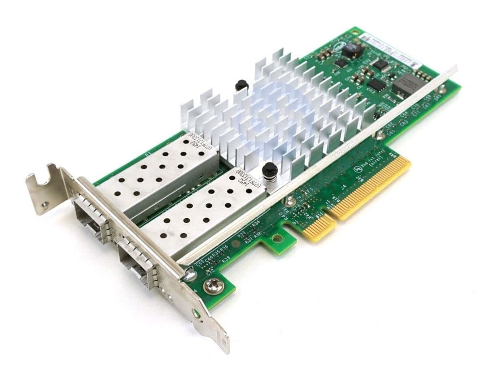 IBM Intel X520-DA2 Dual Port PCI-E 10Gb SFP Network Adapter Low Profile ...