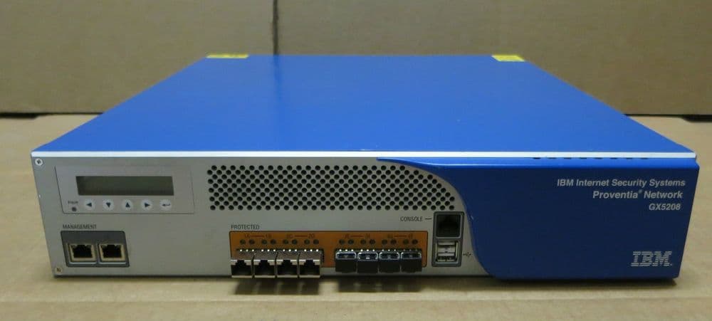 IBM Internet Security Systems Proventia GX5208SFP GX5208 Network ...