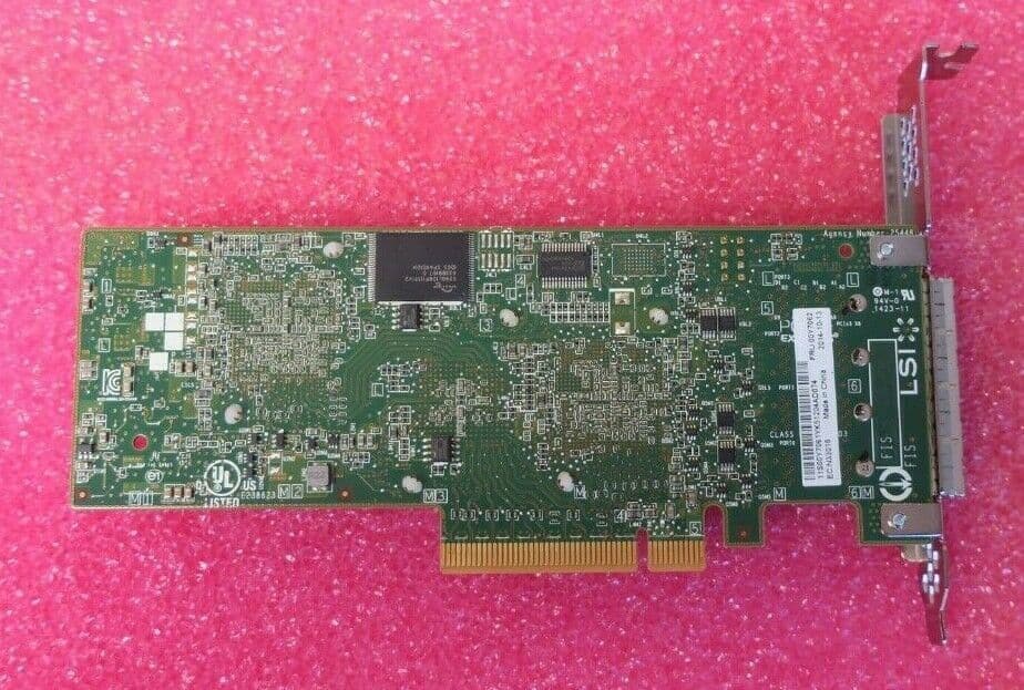 IBM LSI Quad-Port 9206-16e 4x Mini-SAS HD 6Gb/s SAS Host Bus Adapter ...