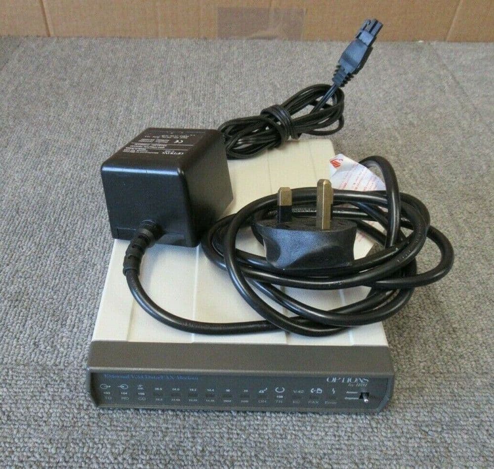 IBM Multitech 76H2767 MT2834BLK External V34 Data/Fax Intelligent Modem ...