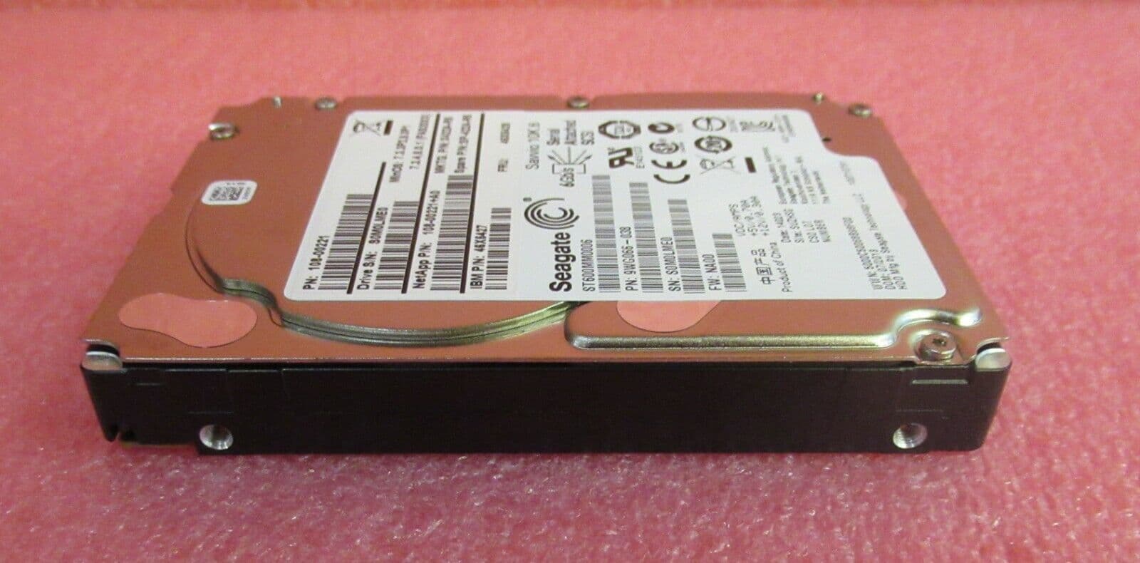 IBM NetApp 600GB 10K SAS 6Gb/s 2 5" 64MB Hard Drive HDD 46X5427 SP-422A-R5