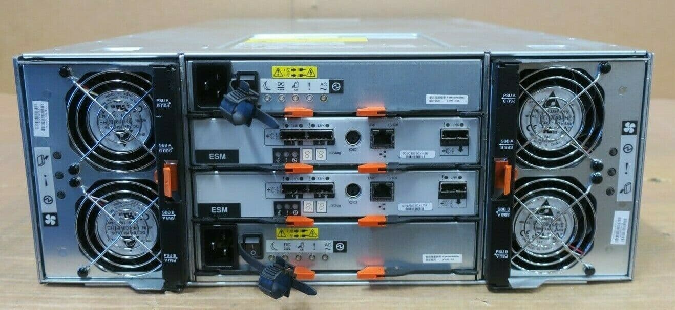 IBM NetApp DE6600 Disk Enclosure 2x Control Module I/F-4 2x PSU