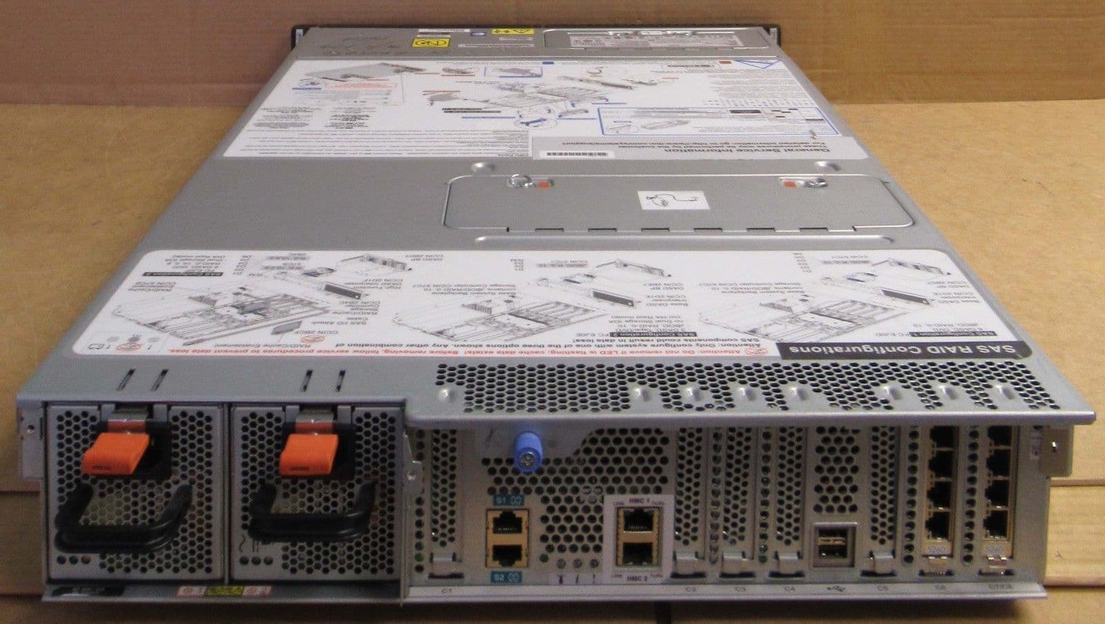 IBM Power 710 8231-E1D 1x Quad Core Power7 3 6GHz 220GB 8GB DVD RW 2U ...