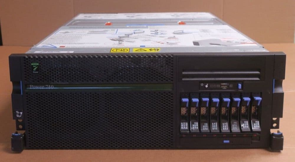 IBM Power 740 Express 8205-E6B Power7 6C 2 72GHz CPU 64GB RAM 8x 146GB ...