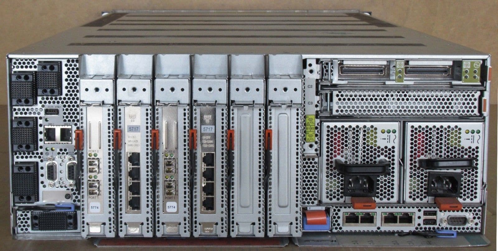 IBM Power 770 9117-MMB 6 Bay 2x PPC 8-Core Power7 3 1GHz 128GB DVD-RW ...