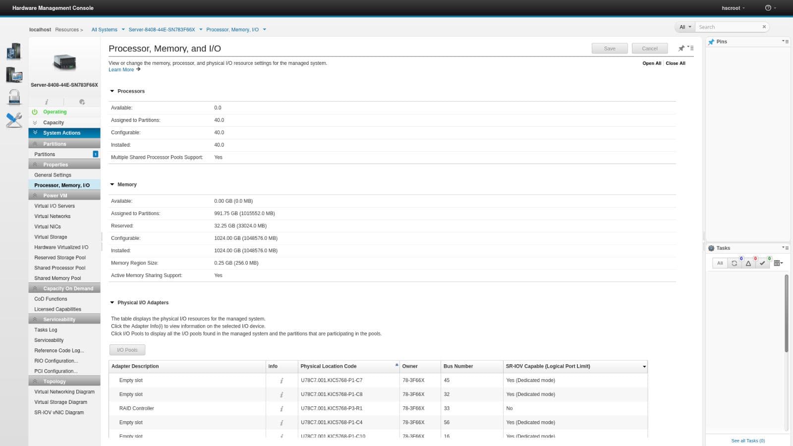 IBM Power E850C 4U Server 8408-44E 4x 10-Core 3 95GHz CPU 1024GB RAM 12-Bay