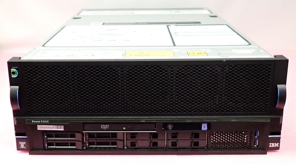 IBM Power E850C 4U Server 8408-44E 4x 10C Power8 1024GB RAM 8x 2 5" 4x ...