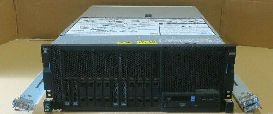 IBM Power S824 8286-42A 2x Power8 CPU 1536GB Memory 4x 300GB HDD 12Bay ...