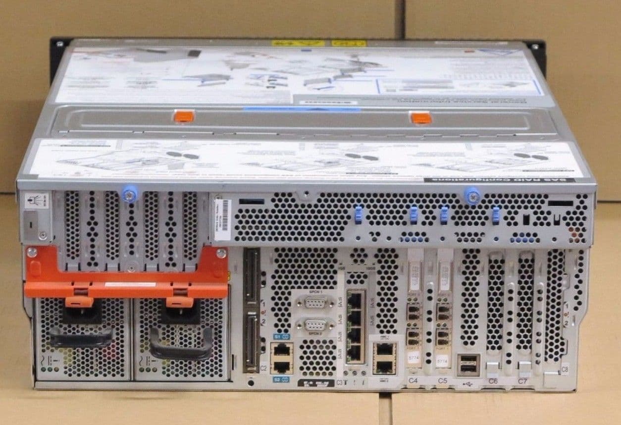 IBM pSeries Power 740 Server 8205-E6B SIX-CORE 3 72GHz CPU 64Gb Extra Spec