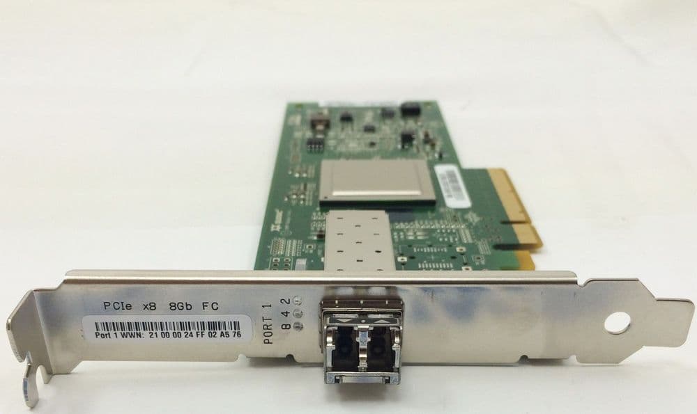 IBM QLogic QLE2560 8Gb PCI-E Fibre Channel Host Bus Adapter 42D0503 FH ...