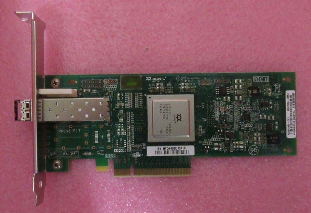 IBM QLogic QLE2560-IBMX 8Gb PCIE Fibre Channel HBA Card 42D0503 00Y5628 ...