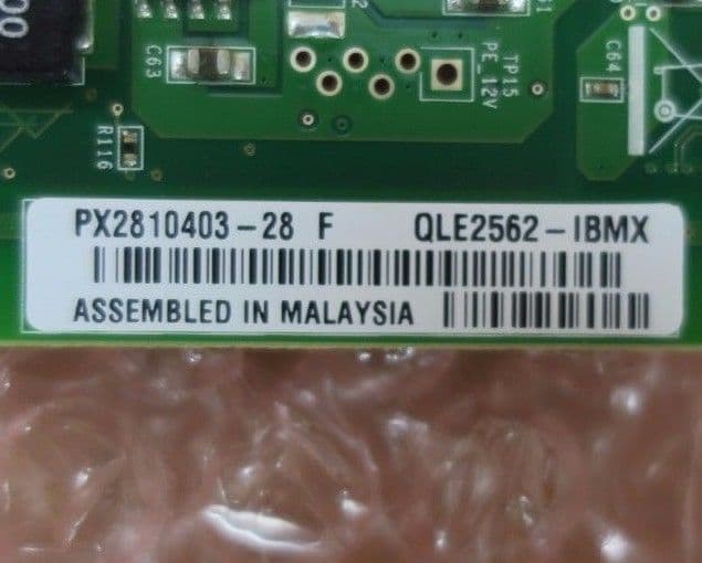 IBM QLogic QLE2562 8Gb FC Dual Port Host Bus Adapter IBMX 42D0512 42D0516