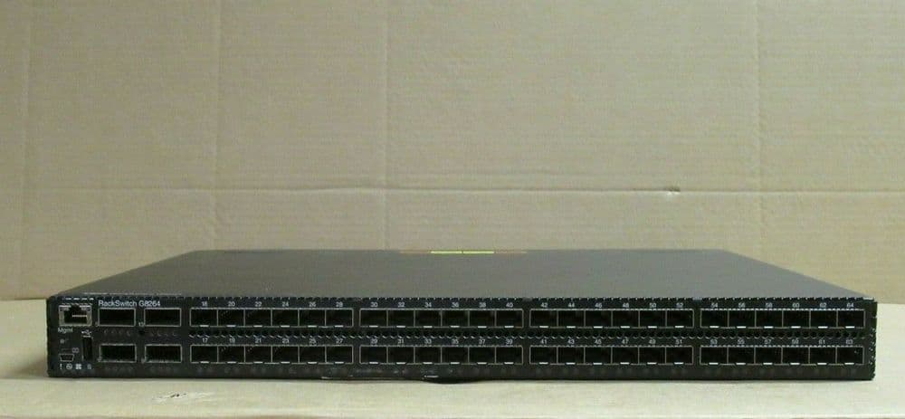 IBM RackSwitch G8264 7309-HC3 48x 10GbE SFP 4 x40GbE QSFP Fibre Network ...