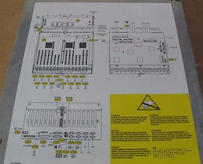 IBM RS/6000 7026-H80 Enterprise 5U Rackmount Server Chassis 2 x 9Gb HDD
