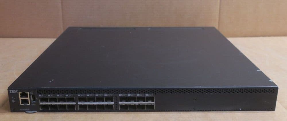 IBM SAN24B-5 6505 24x 16Gb Port FC SAN Switch IB-6505-12-1000-0R 24 ...