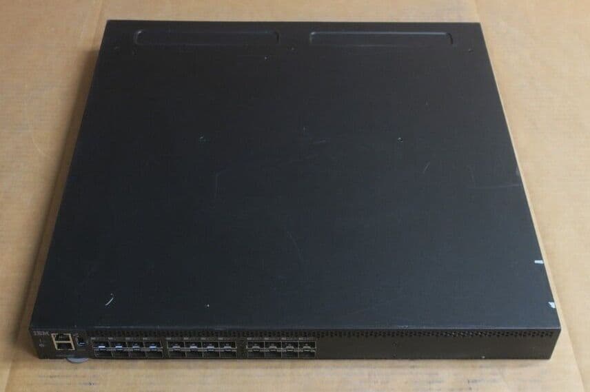IBM SAN24B-5 6505 24x 16Gb Port FC SAN Switch IB-6505-12-1000-0R 24 ...