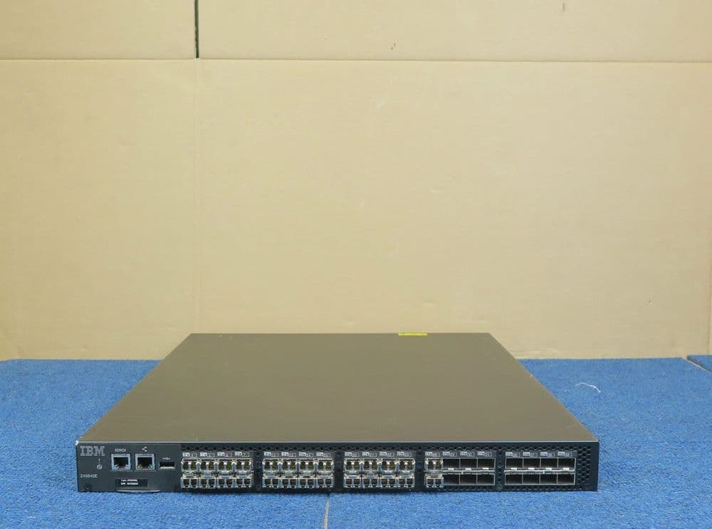IBM SAN40B-4 2498-40E 40 Port 8Gbps Fibre Channel 24 active ports 1U ...