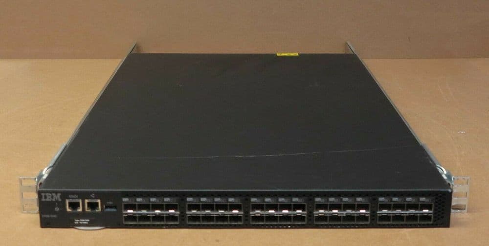 IBM SAN40B-4 2498-B40 40-Port FC 8G Switch 24-Ports Active Licenses ...