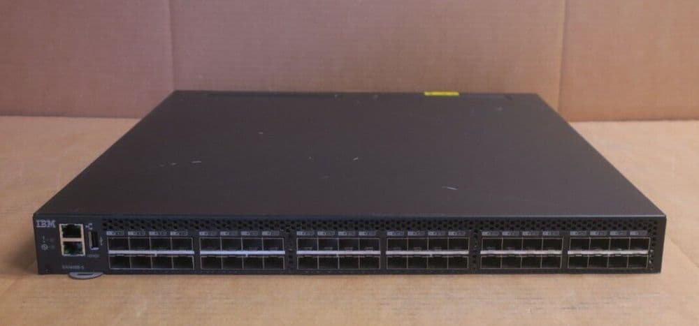 IBM SAN48B-5 2498-F48 6510 48x 16Gb FC Port Switch 48-Port Active Licenses