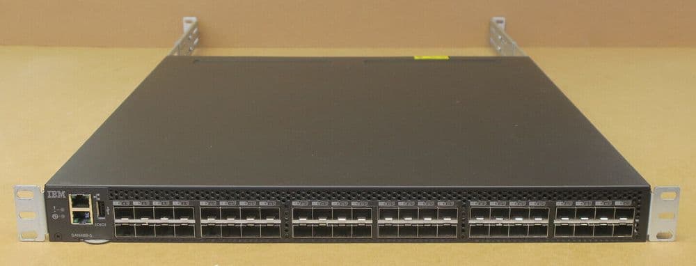 IBM SAN48B-5 2498-F48 Brocade 6510 24 x 16Gb/s Ports Active FC Switch ...