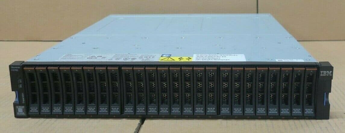 IBM Storwize V3700 2072-24E Expansion Array 24x 600GB HDD 2x Expansion ...