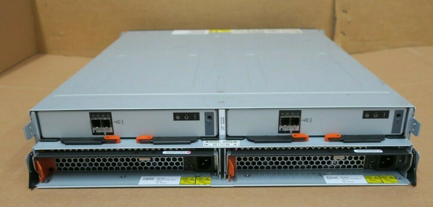 IBM Storwize V3700 2072-24E Expansion Array 24x 900GB HDD 2x Expansion ...