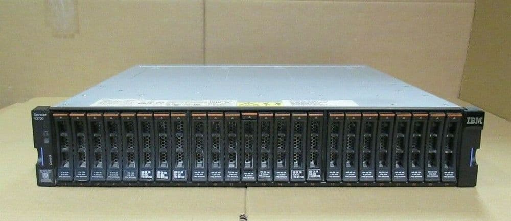 IBM Storwize V3700 5x1TB 7 2K 19x600GB 1G iSCSI 8G Fibre Channel SAN Array