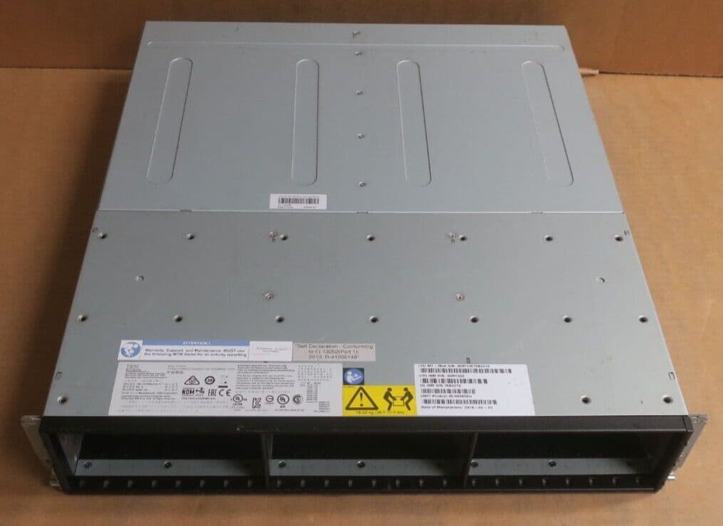 IBM Storwize V3700 6099-24E Expansion Array 24x 2 5" SAS 2x Expansion ...