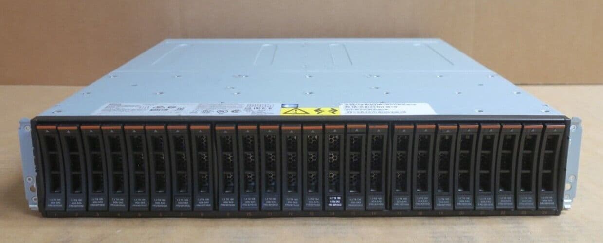 IBM Storwize V3700 Control Enclosure 24x 2 5" SAS Bays Dual Controller ...