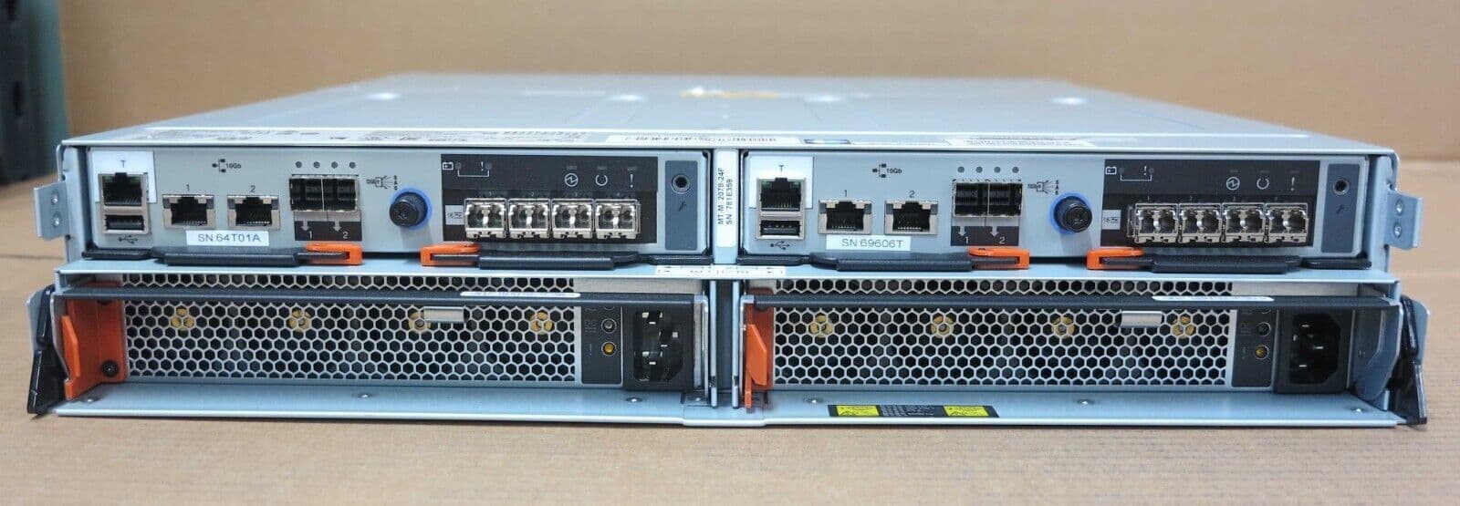 Ibm Storwize V5000 G2 2078 24f 24x 600gb 15k Hdd 2x Node Cannisters 01ac372