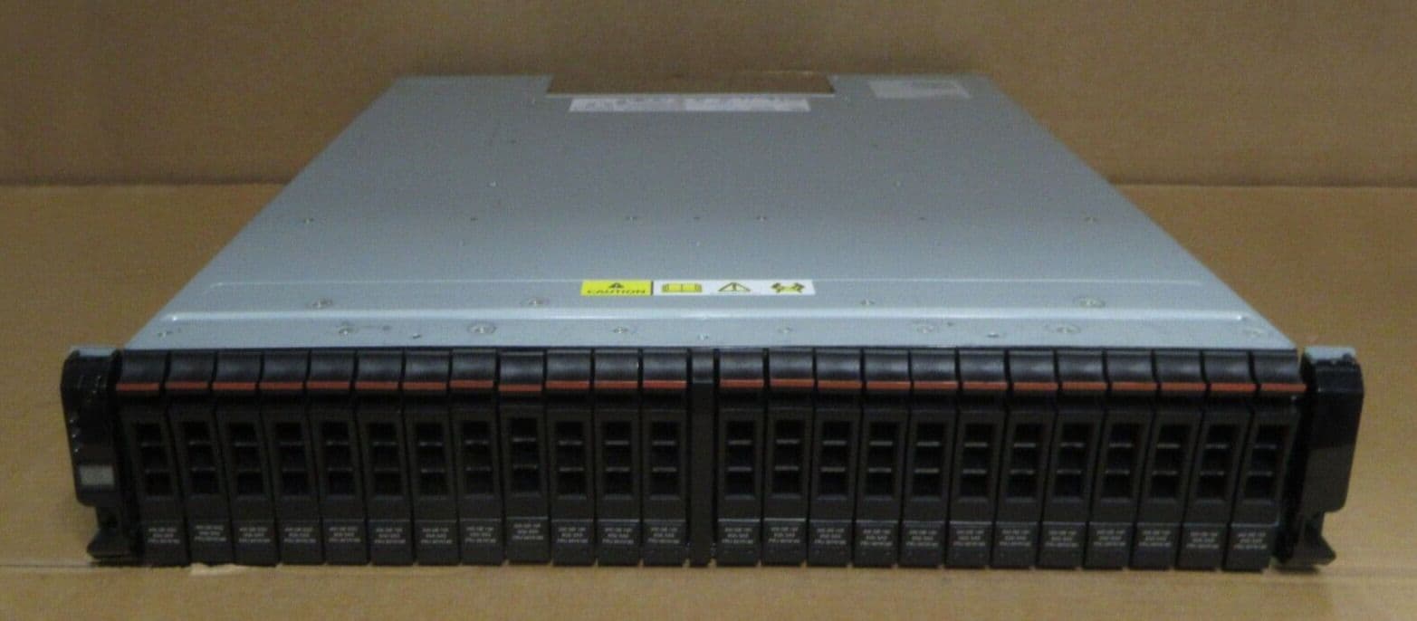 IBM Storwize V7000 2076-124 24 x 2 5" Drive Bay 2U Rackmount Expansion ...